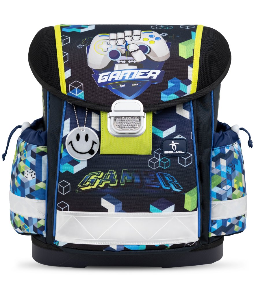 School bags at game store